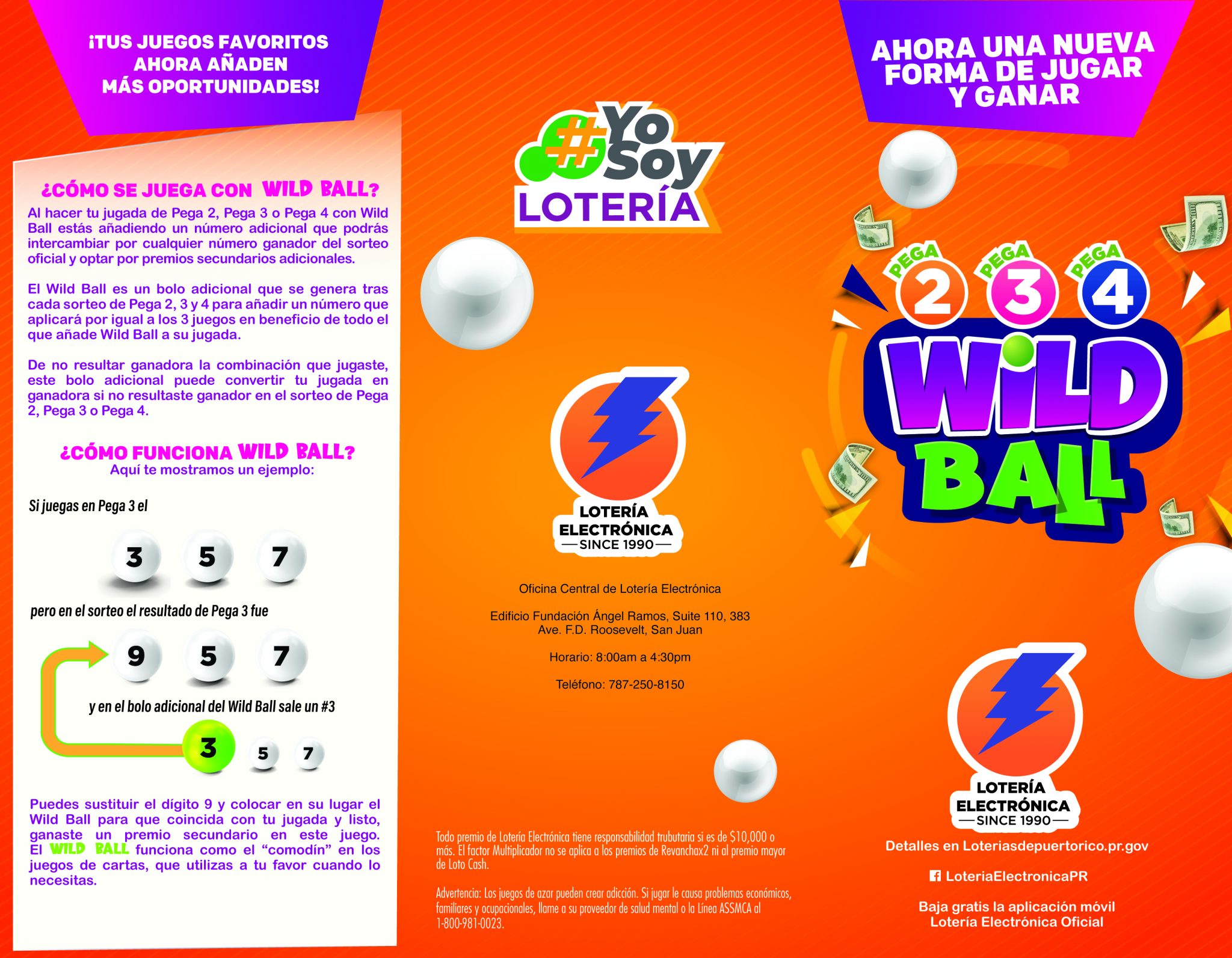 Lotería Electrónica anuncia nueva oportunidad para ganar con Wild Ball